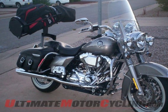 Go-Go Caddy: Motocycle Golf Club Carrier