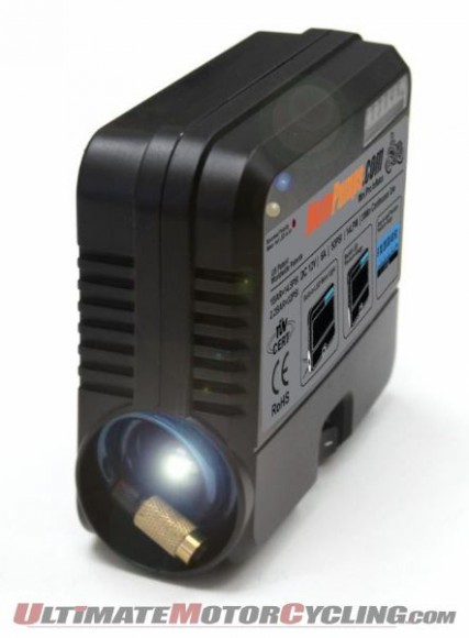 MotoPumps Mini Pro Tire Inflator | Compact 12V Pump for Motorcycles