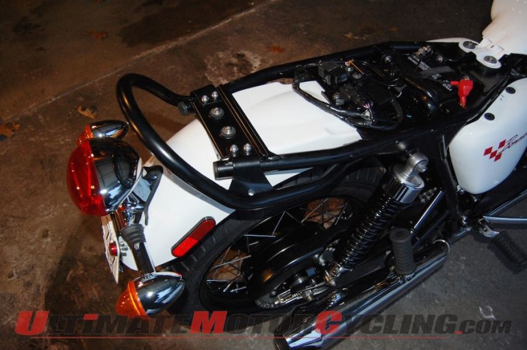 Triumph Bonneville Grab Rail DIY Installation | UMC Tech