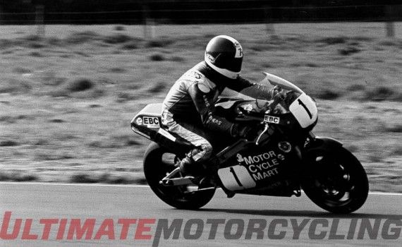 Son Pays Tribute Tony Rutter at Formula One Classic TT