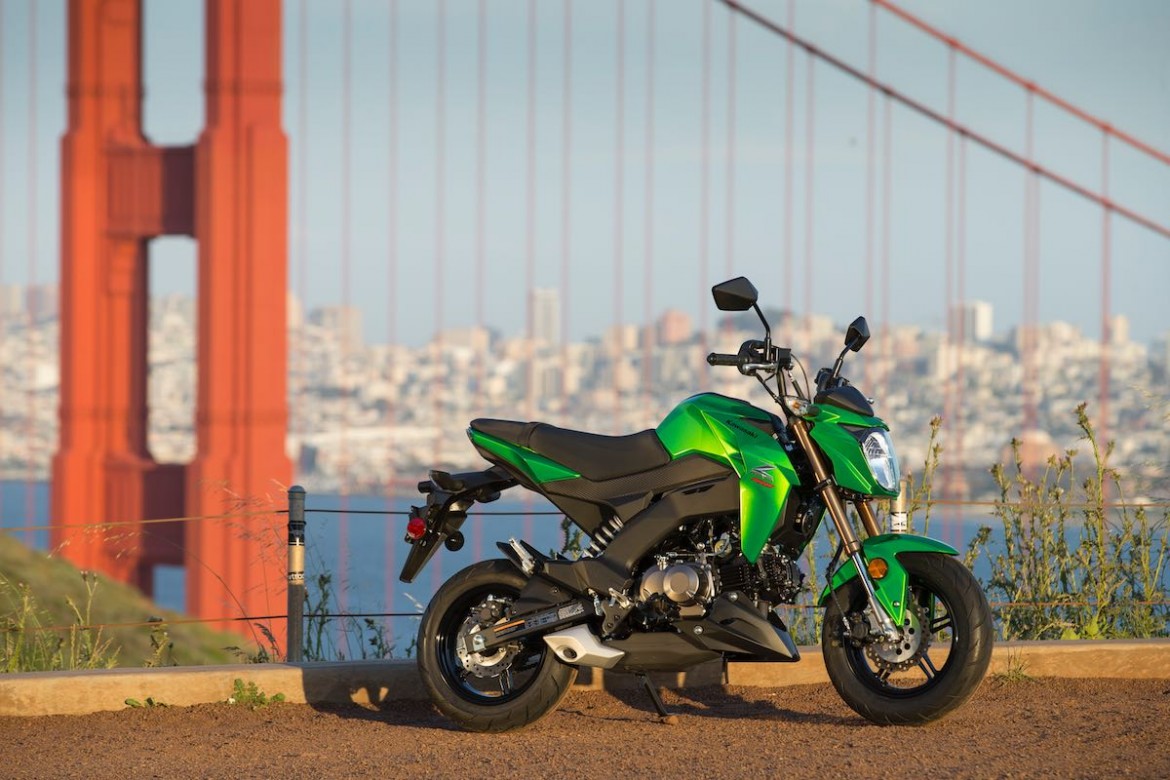 2017 Kawasaki Z125 Pro Test | 'For the Fun of It'