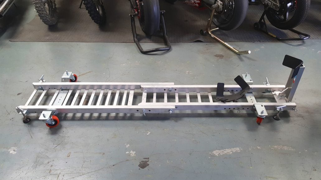 Condor Motorcycle Garage Dolly Review | Indoor Wheelie
