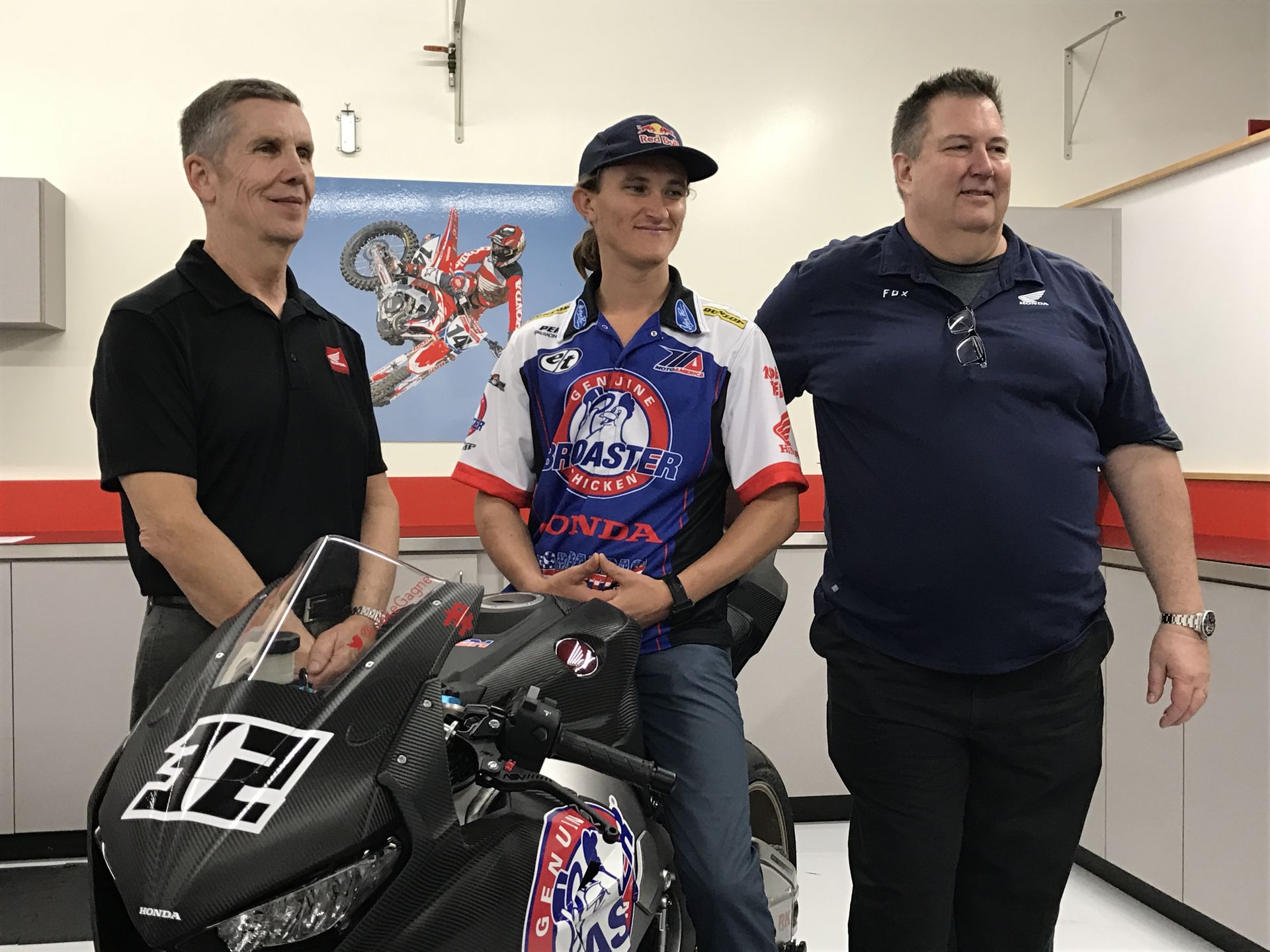 Genuine Broaster Chicken Honda Racing in MotoAmerica for 2017