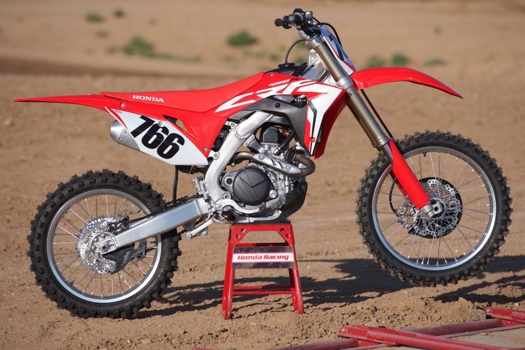 2018 Honda CRF450R First Ride Review | 10 Fast Facts