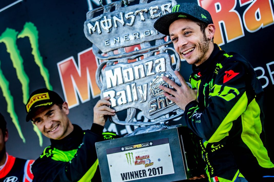 Valentino Rossi Pilots Ford Fiesta RS WRC to 6th Monza Rally Show Win