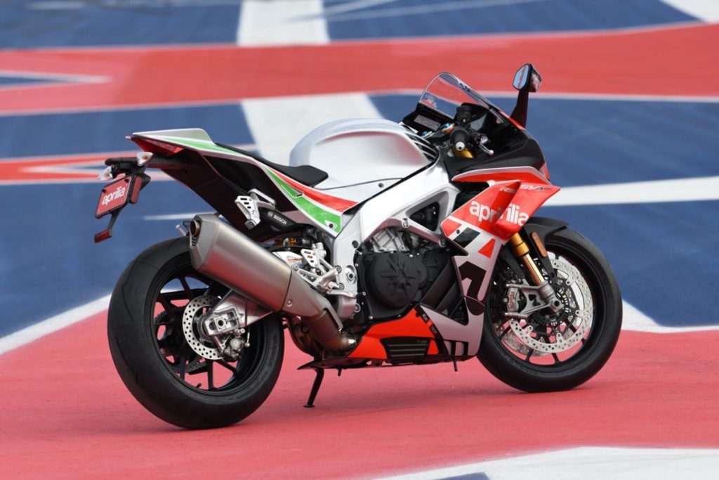 Aprilia RSV4 RF Limited Edition with Winglets Unveiled | Only 125 Produced