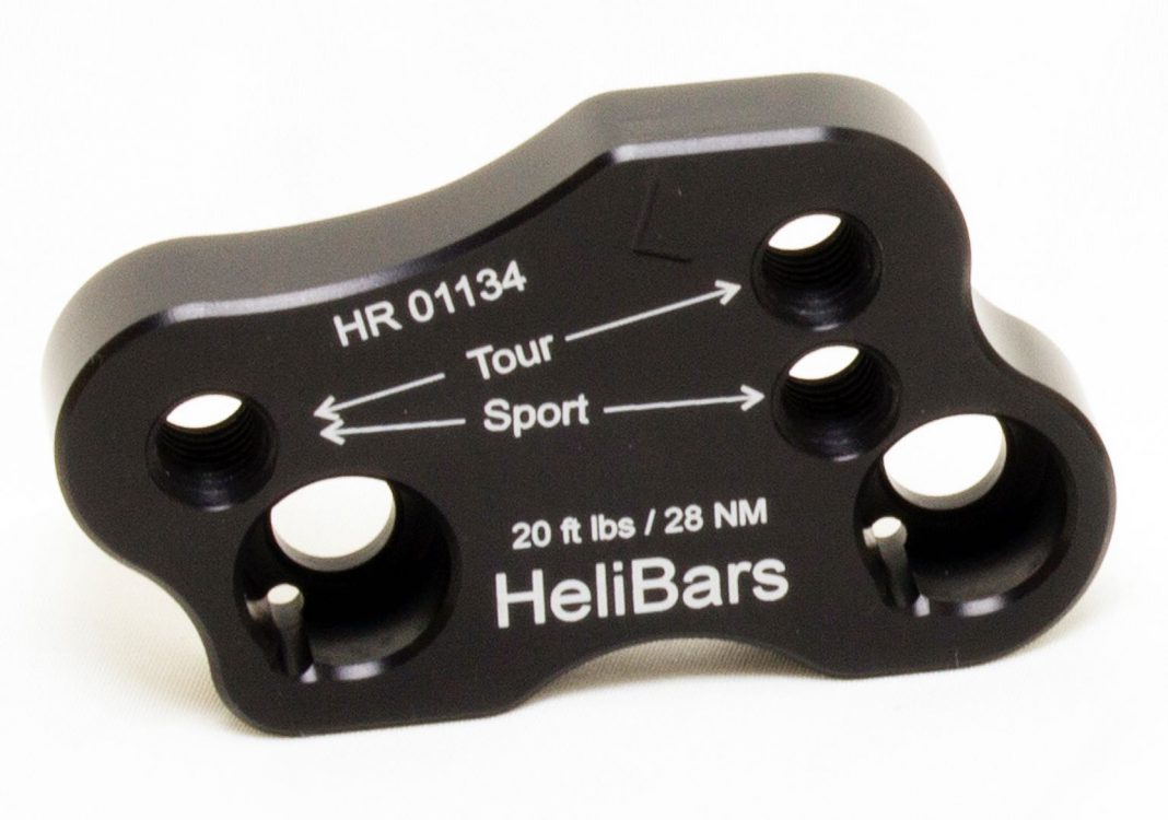 HeliBars Releases Handlebar Relocation Adapters for 2018+ Honda Gold Wing