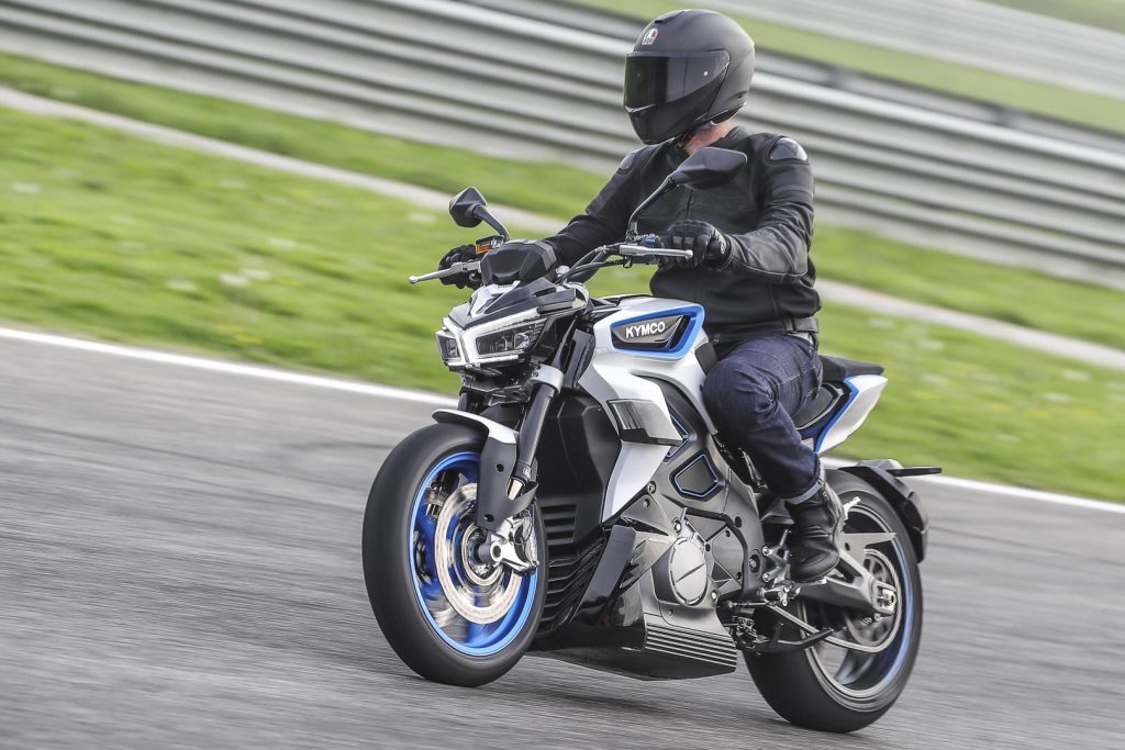 2021 Kymco RevoNex First Look: Six-Speed Electric Sport Motorcycle