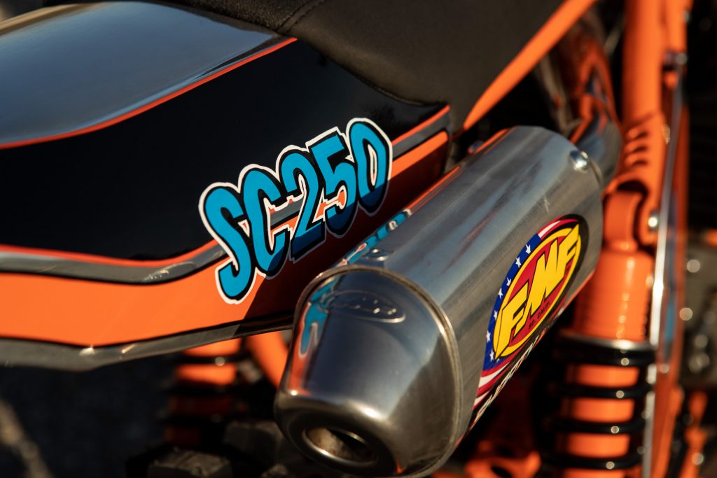 Sam-Customs KTM SC250: Exclusive Builder Interview