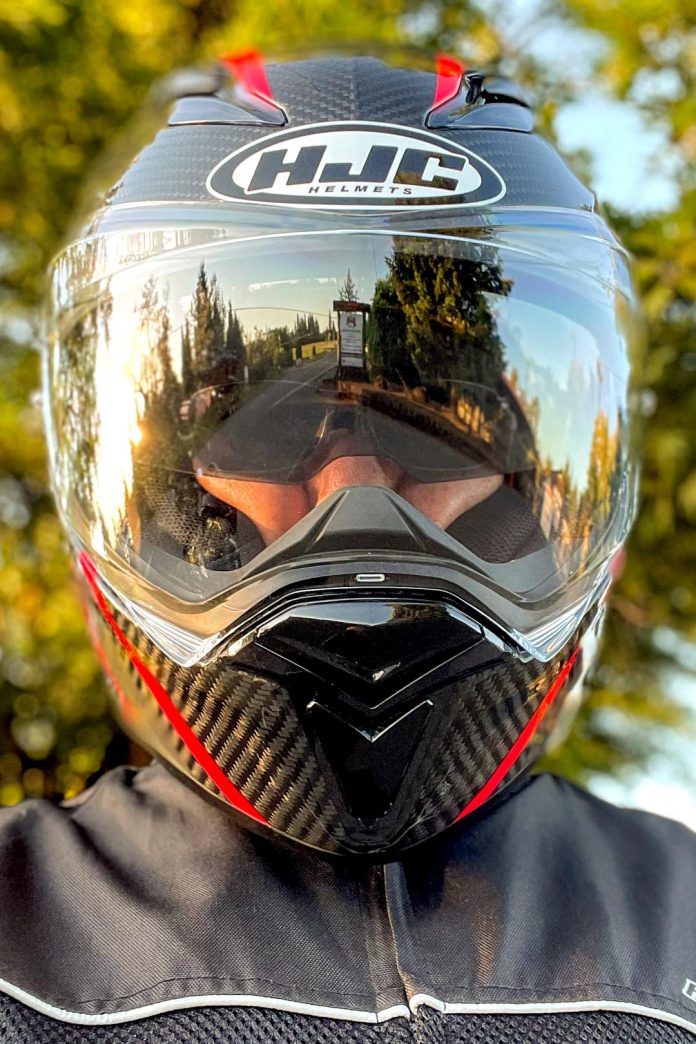 HJC F70 Carbon Review: Full-Face Touring Motorcycle Helmet