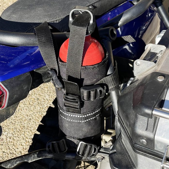 Viking Bags Dirt Bike Bottle Holster Review [Ténéré 700 Project Bike]