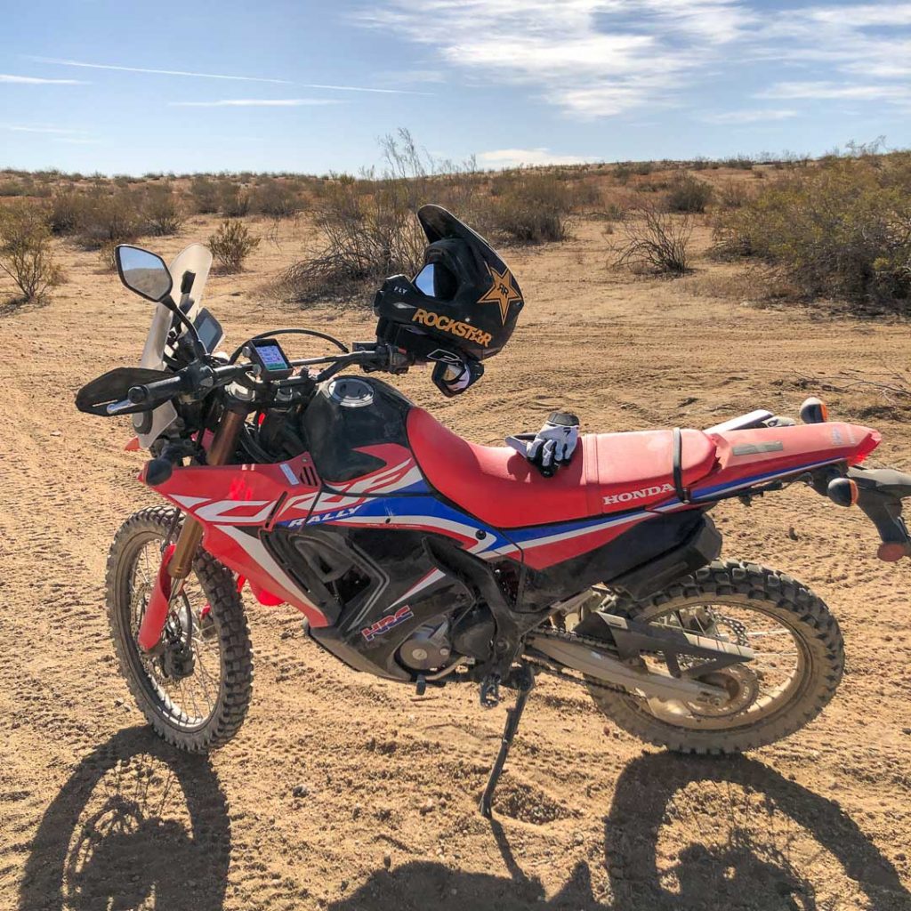 2021 Honda CRF300L Rally Test: LA-Barstow to Vegas Ride and More