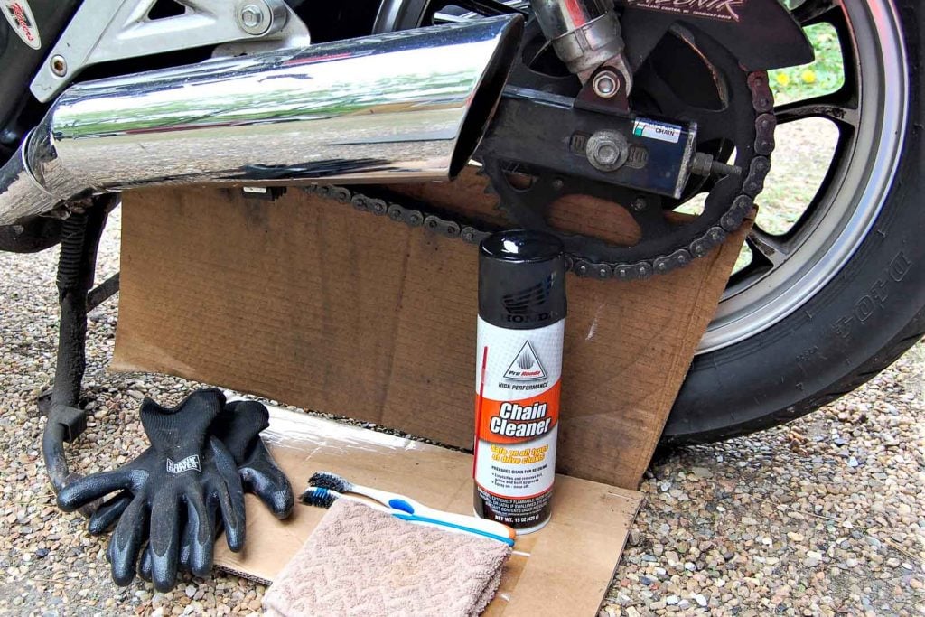 Lucas Oil Chain Lube Review and Motorcycle Chain Maintenance How-To