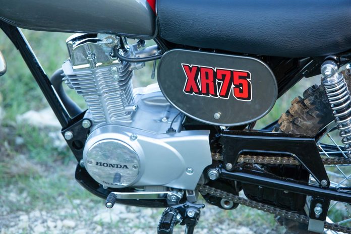1973 Honda XR75: 50th Birthday Celebration