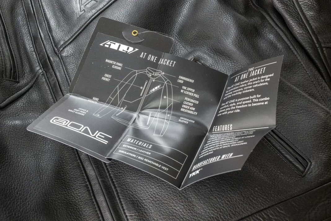 509 @One Leather Motorcycle Jacket Review