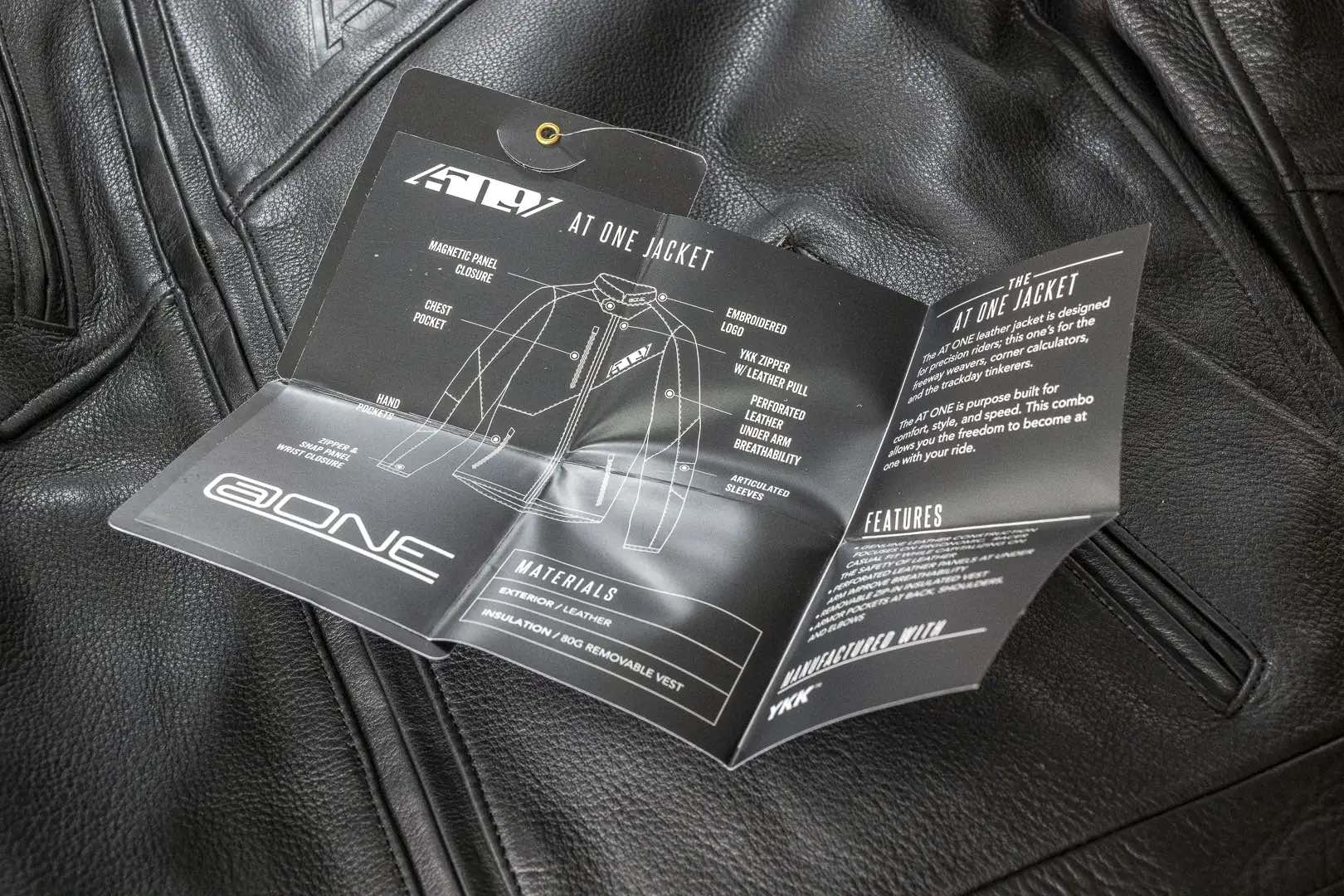 509 @One Leather Motorcycle Jacket Review