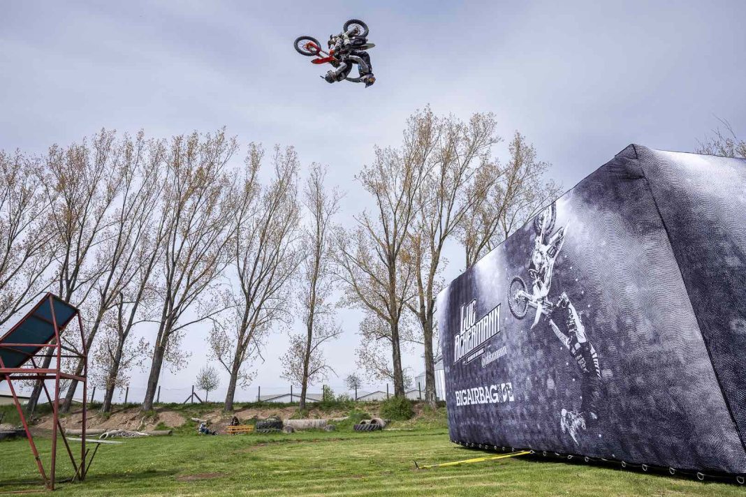 Mother’s Day Backflip: Mother/Son Tandem Freestyle Trick