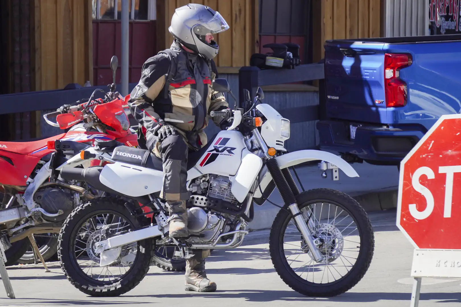 Honda Xr650l Negra